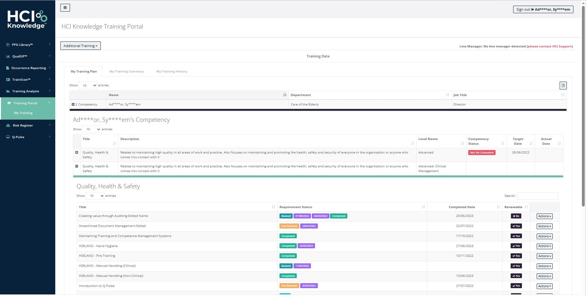 Compliance Training Tracking Software | Training Records Management