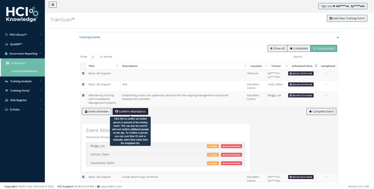 Compliance Training Tracking Software | Training Records Management
